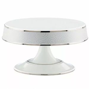 Lenox | Dining | Lenox Pedestal Cakeplate Platinum Pearlescent 95 ...